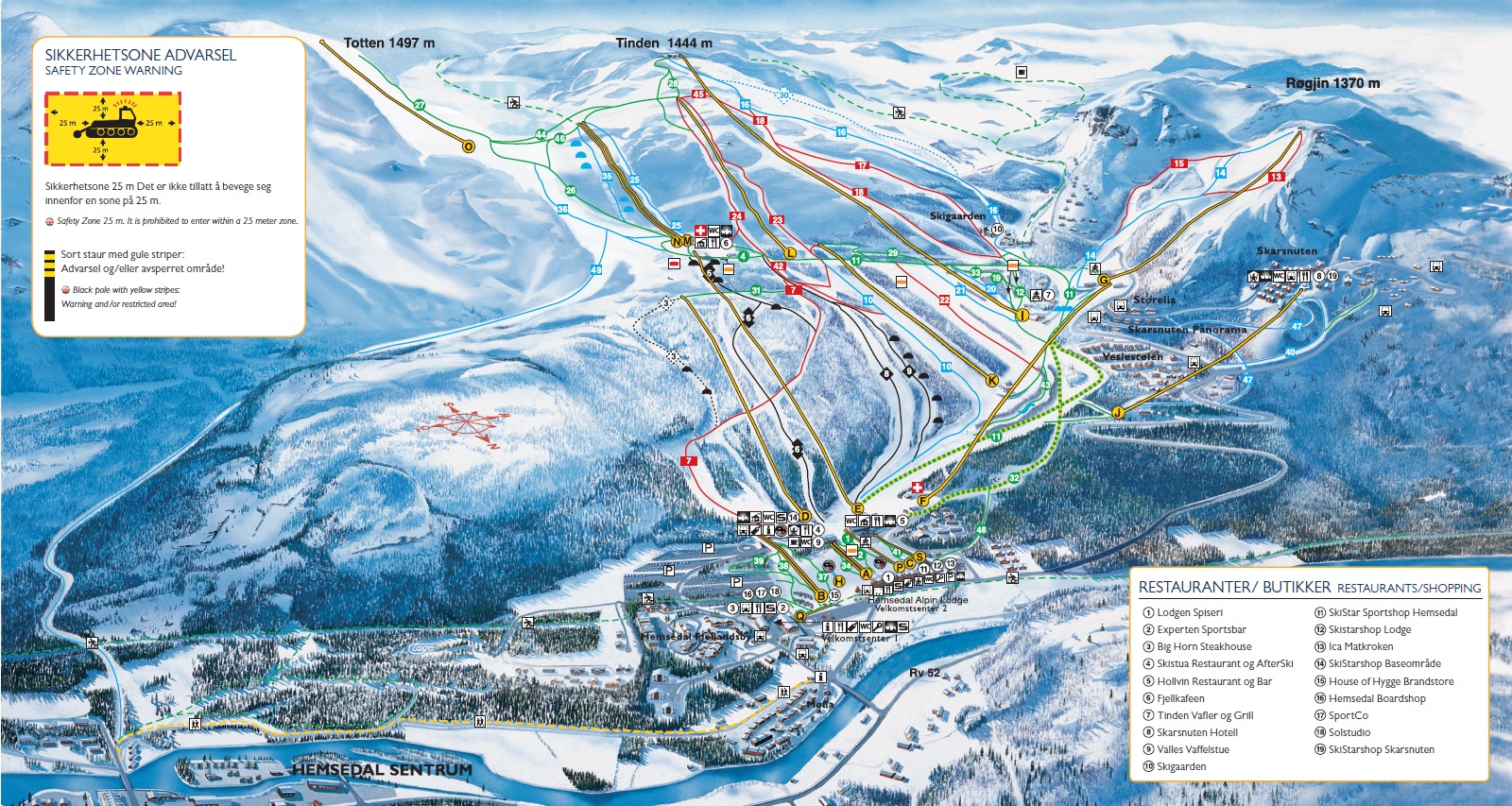 Pistekort Hemsedal FjÄllferie